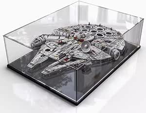 Acrylic Display Case for Lego 75192 Millennium Falcon Model, Dustproof ...