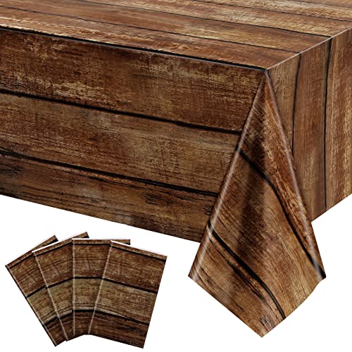 Best Wood Grain Tablecloths for Effortless Elegance in Your Dining ...