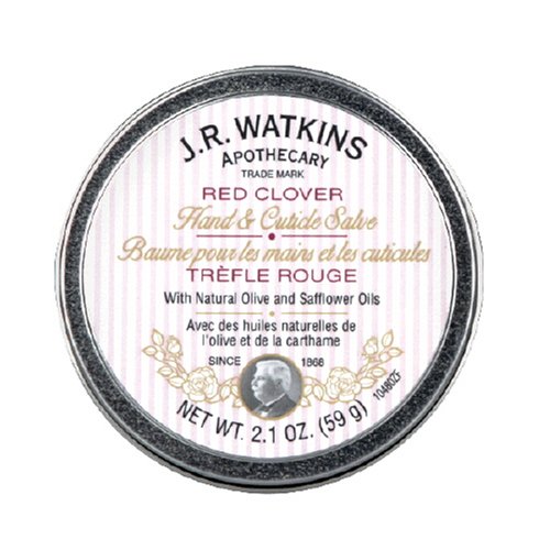 Amazon.com : J. R. Watkins Hand & Cuticle Salve, Red Clover, 2.1 oz (59 ...