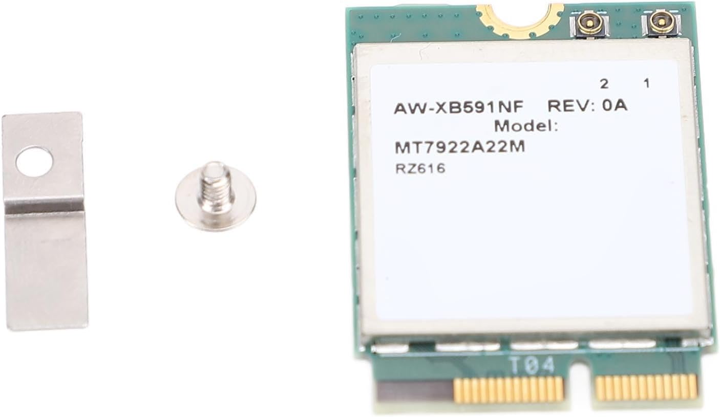 Amazon.com: AW XB591NF RZ616 MT7922A22M Laptop Network Card, Wireless ...