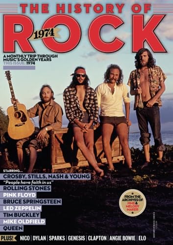 History of Rock 1974: Rock Music, Music History, Rock Music Gift, 1970s ...