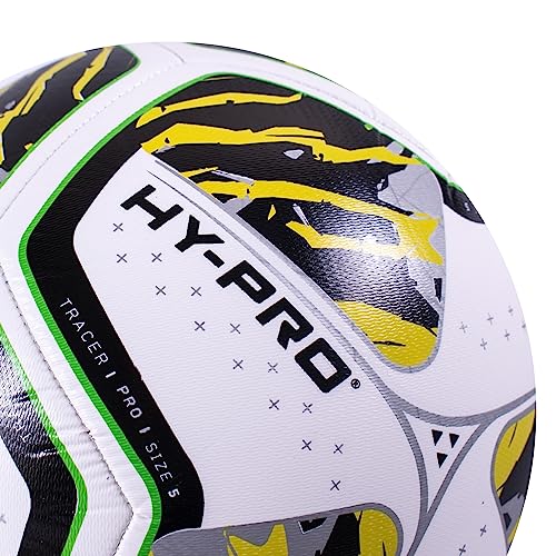 Hy-Pro Tracer Training Football – Official Size 5, Football Suitable ...