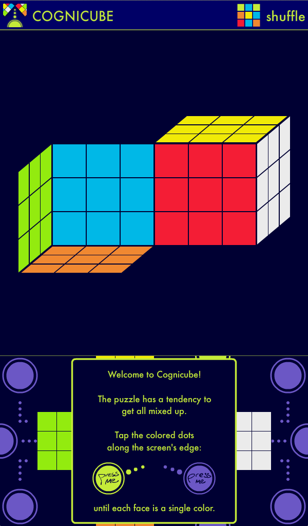 Cognicube HD: unwrapped sliding cube puzzle - App on the Amazon Appstore