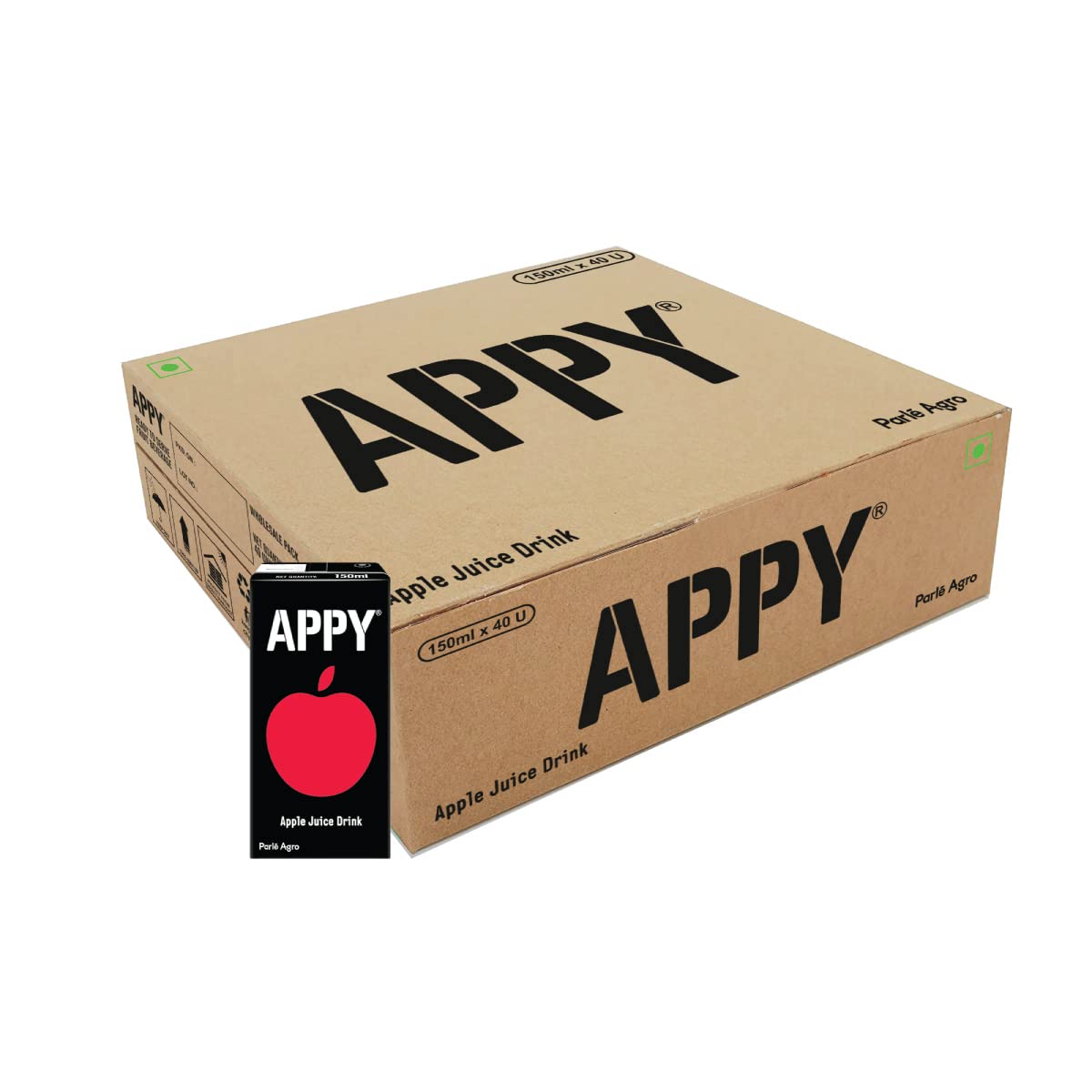 Appy Classic 150ml (Pack of 40) : Amazon.in: Grocery & Gourmet Foods
