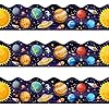 Amazon.com: 72 Feet Galaxy Bulletin Board Borders Outer Space Border ...