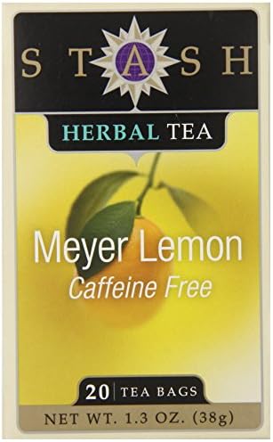 Amazon.com : Stash Tea Meyer Lemon Herbal Tea 20 Count : Stash Meyer ...