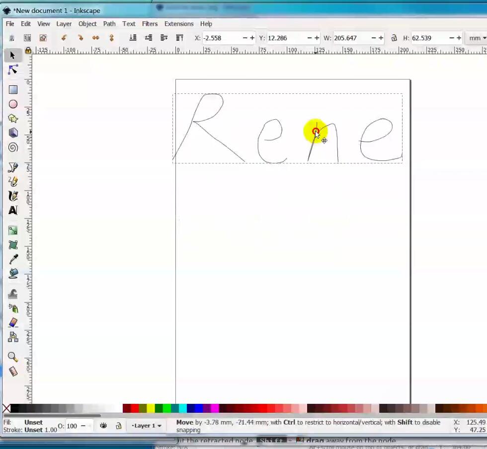 Watch How to write signature with Inkscape Bezier tool on Amazon Live