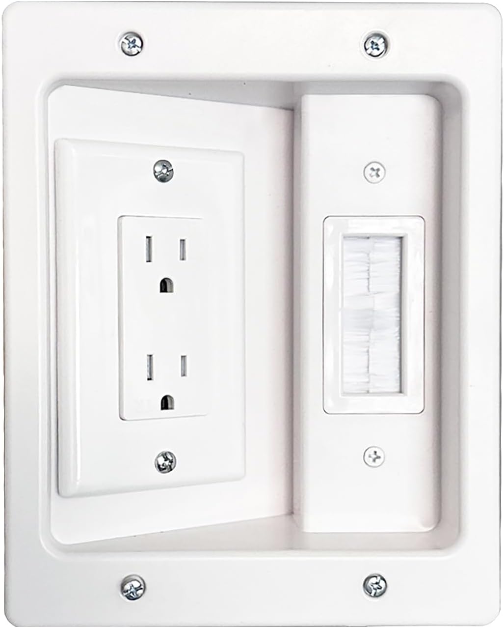 Amazon.com: PowerBridge TWO-CK Dual Outlet for TV and Sound-Bar ...