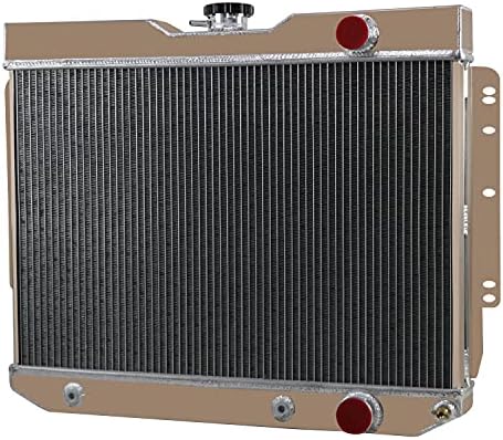 Amazon.com: ECMRAD 4 Row Core Aluminum Radiator for 59-65 chevy Impala/Bel Air/El Camino ...