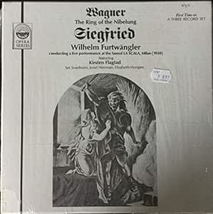 Amazon.com: Wagner Siegfried. Furtwangler, La Scala, 1950: CDs & Vinyl