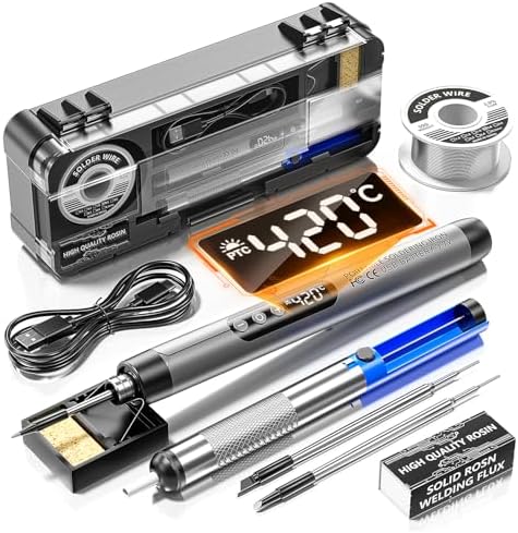 Amazon.com: Cordless USB digital display rechargeable portable ...