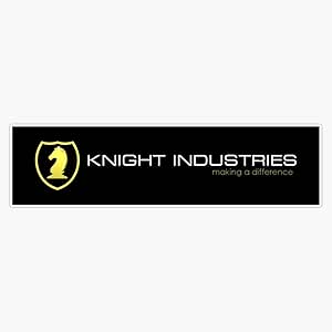 Amazon.com: Knight Rider - Knight Industries Vinyl Waterproof Sticker ...