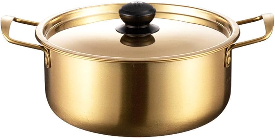 Housoutil Instant Noodle Pot Ramen Pot with Lid Big Cooking Pot with ...