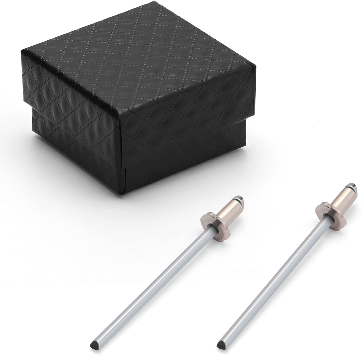 Amazon.com: Jerbor 1 Pair Nos Dash Rosette Rivets Stainless Steel with ...