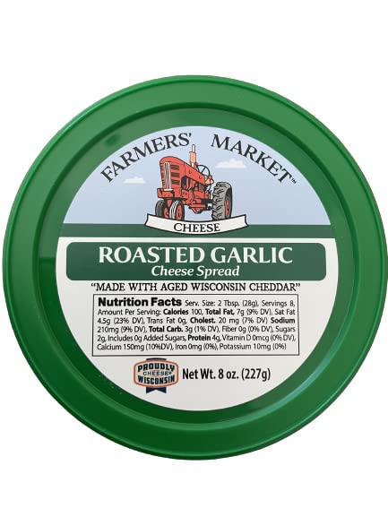 Amazon.com: Deli Direct Cheese Spread Roasted Garlic for Crackers ...