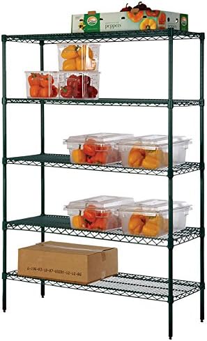 Amazon.com: Omega Shelving Storage | 5 Tier Starter Shelving Unit 18 ...