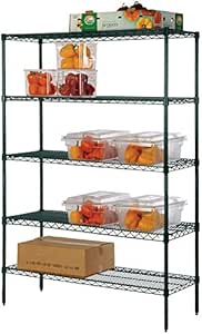 Amazon.com: Omega Shelving Storage | 5 Tier Starter Shelving Unit 18 ...
