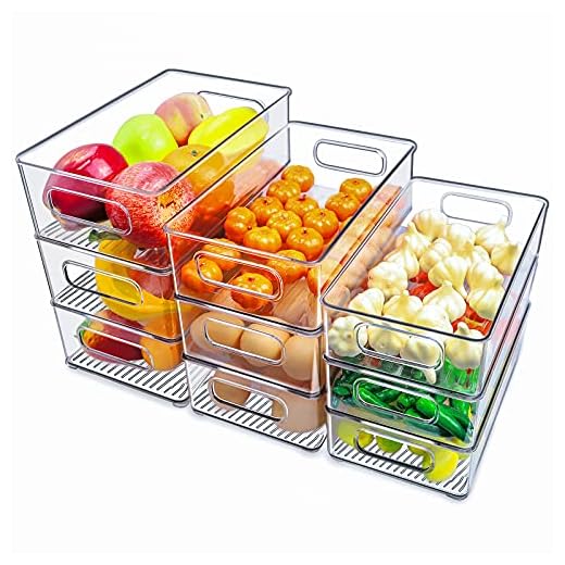 Lachesis 스택형 냉장고 정리함 43% 할인 후 20.39불 - MODUBA