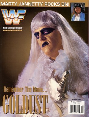 WWF Wrestling Magazine : Goldust and Mankind (1996): WWE: Amazon.com: Books
