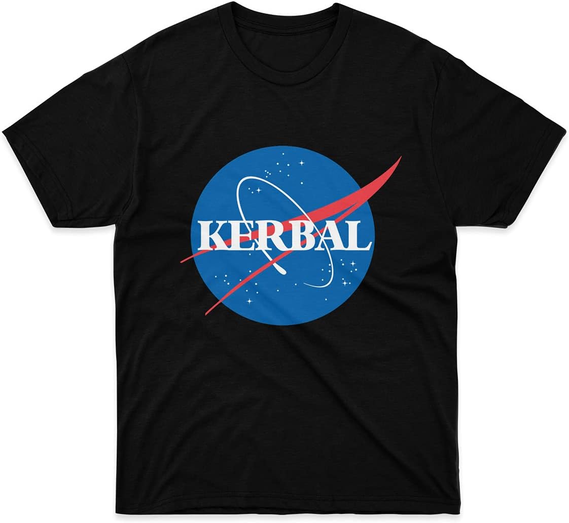 Amazon.com: Mens Womens Tshirt Kerbal Tee Space Unisex Program Costume ...