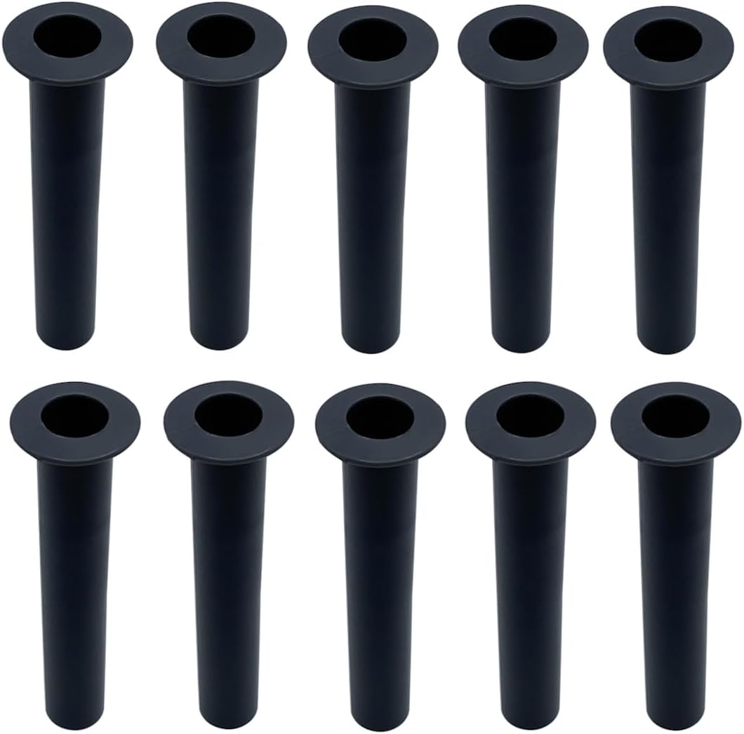 Amazon.com : Poolzilla 10 Pack Gray Sleeve and Cap Set for Pool Safety Fence Poles | Can Be Used ...