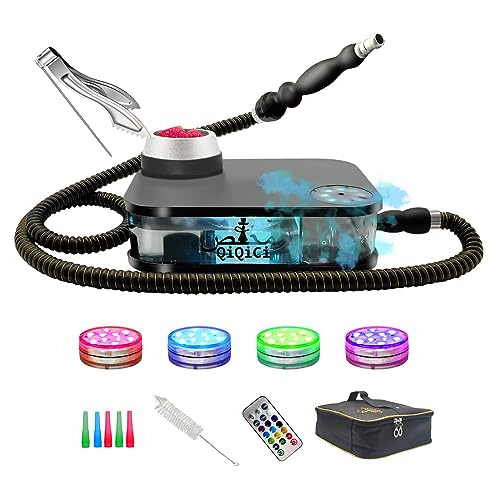 Hookah set Hookahs Book Acrylic Hookah Set Flat Box Hooka QIQICI ...