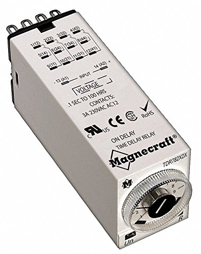 Schneider Electric Single Function Timing Relay, 24VDC, 14 Pins, 4PDT ...