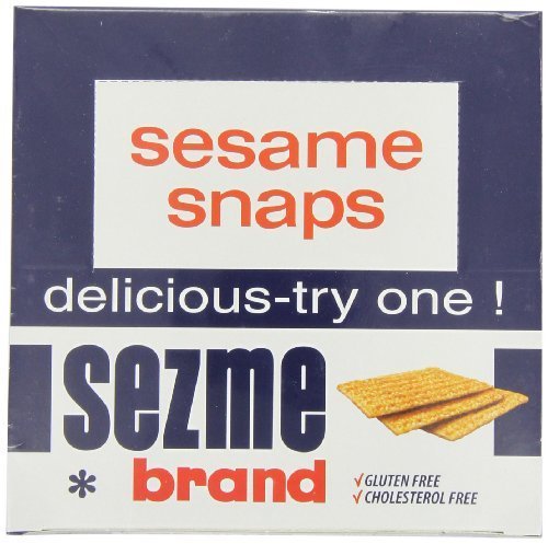 Amazon.com: Sezme Sesame Snaps 40-Gram (Pack Of 24) : Grocery & Gourmet ...