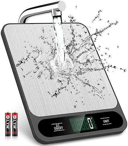 Cason Steel Digital Food Weighing Scale upto 5 kg,Kitchen Scale for ...