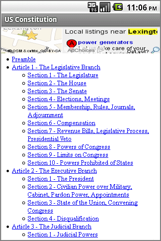 US Constitution - App on Amazon Appstore