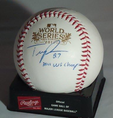 Tyler Greene Autographed Baseball - *WORLD SERIES* COA B - Autographed ...