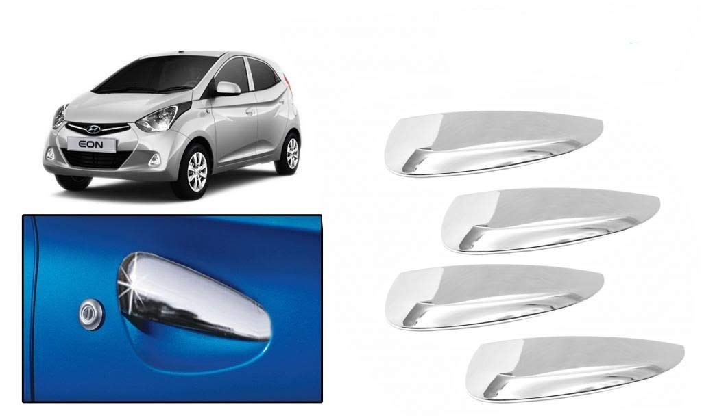 Skynex Chrome Car Door Handle Covers Set of 4-Hyundai Eon : Amazon.in ...