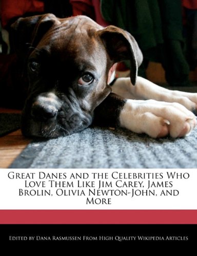 Great Danes and the Celebrities Who Love Them Like Jim Carey, James ...