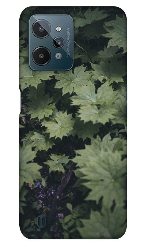 Next Door Enterprises Real Leaves Back Cover for Realme C31 (Poly ...