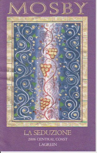 2006 Mosby Santa Barbara County La Seduzione (Lagrein) 750 ml at Amazon ...