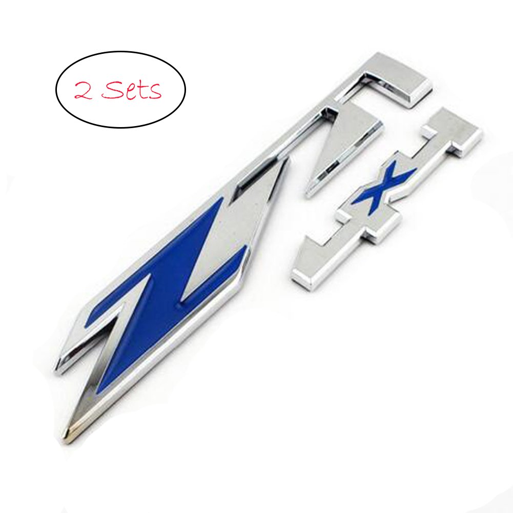 Buy UpAuto 2 Sets GMC Chevy Silverado Z71 4x4 Emblems Badge OEM NEW ...