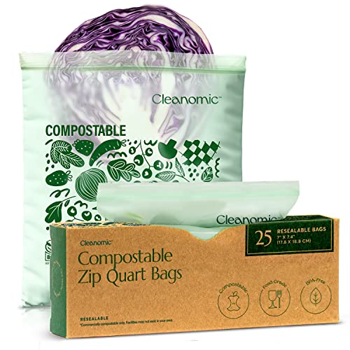 Cleanomic Compostable Sandwich Size Food Storage Bags: An In-Depth Review