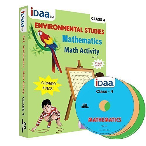 Idaa Class 4-Combo (Mathematics, Environmental Studies & Maths Activity ...