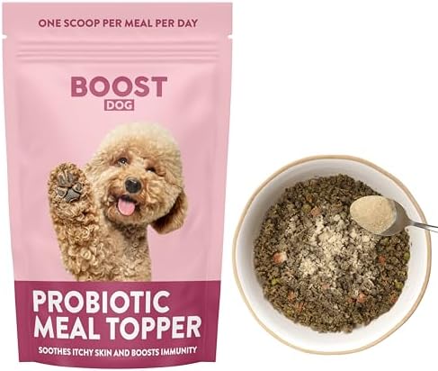 BOOST Probiotic For Dog - 100g Meal Topper for Dog Food, Made With ...