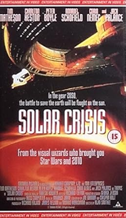 Solar Crisis [1990] [VHS] : Tim Matheson, Charlton Heston, Peter Boyle ...