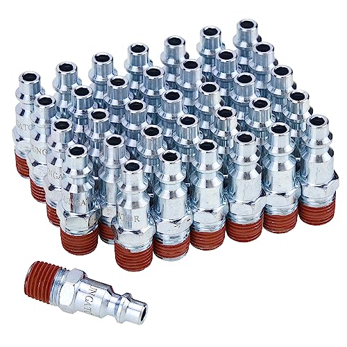 Snapklik.com : SUNGATOR 35-Pack 1/4-Inch NPT Male Industrial Air Plug ...