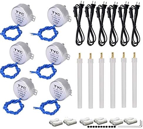 6 Set Cup Turner motor Kit Accessories for Crafts Tumbler,Includes ...
