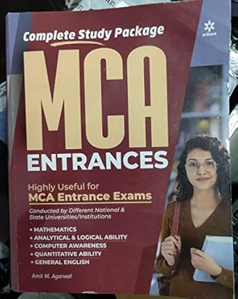 A Complete Study Package for MCA Entrances (Old Edition) : Amit M ...