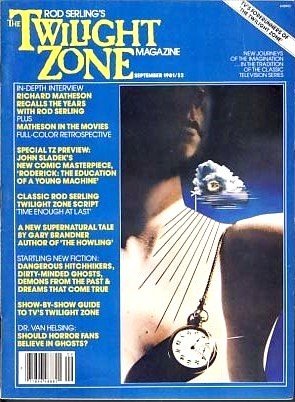 Rod Serling's Twilight Zone Magazine - September 1981 (Vol. 1, #6 ...