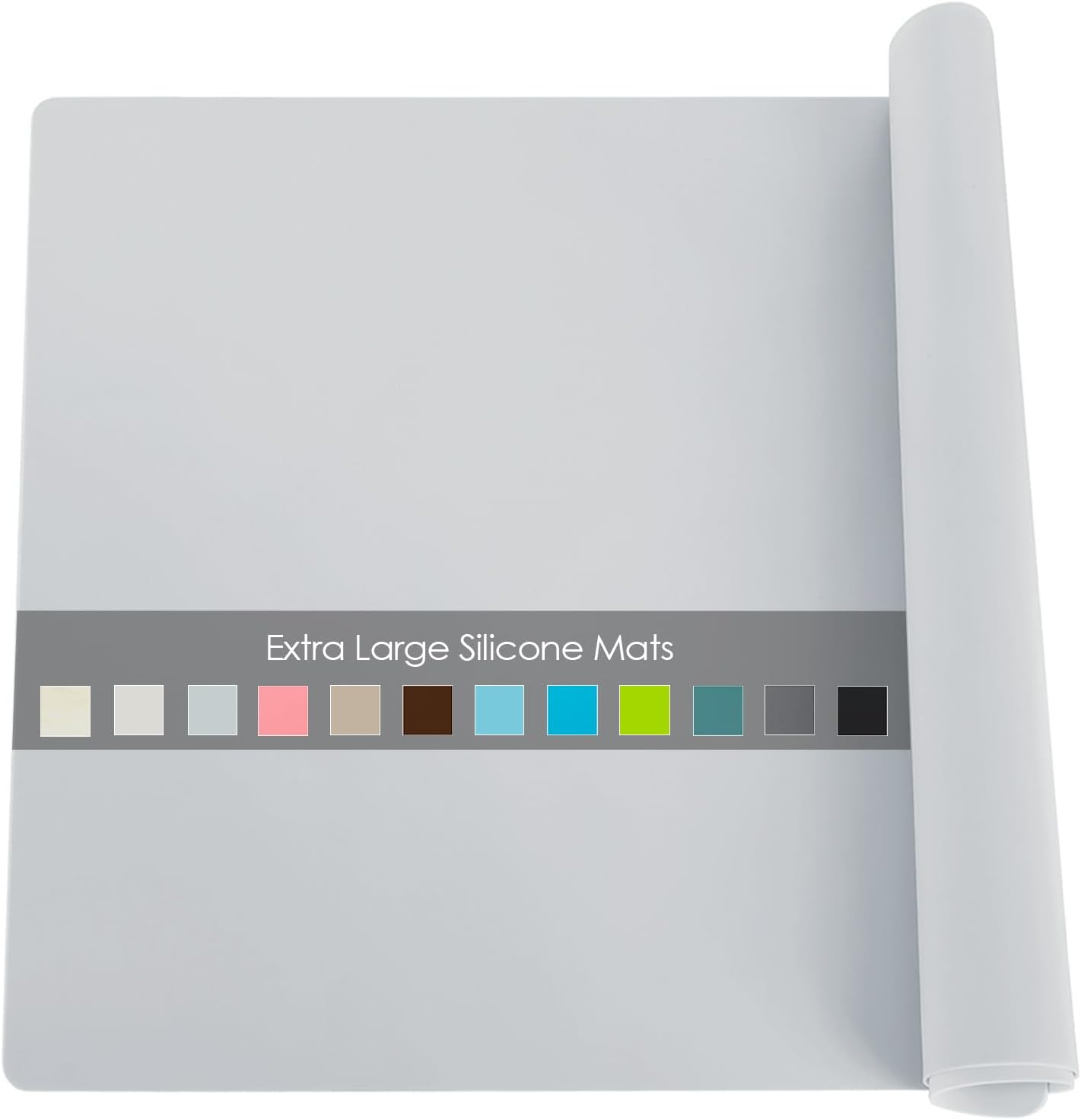 Amazon.com: Extra Large Silicone Mat, Food-Grade Flexible Silicone ...