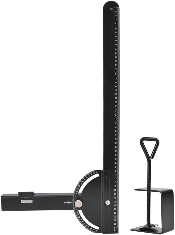 Multifunctional Movable Guide Ruler 550mm Woodworking Tool for Length ...