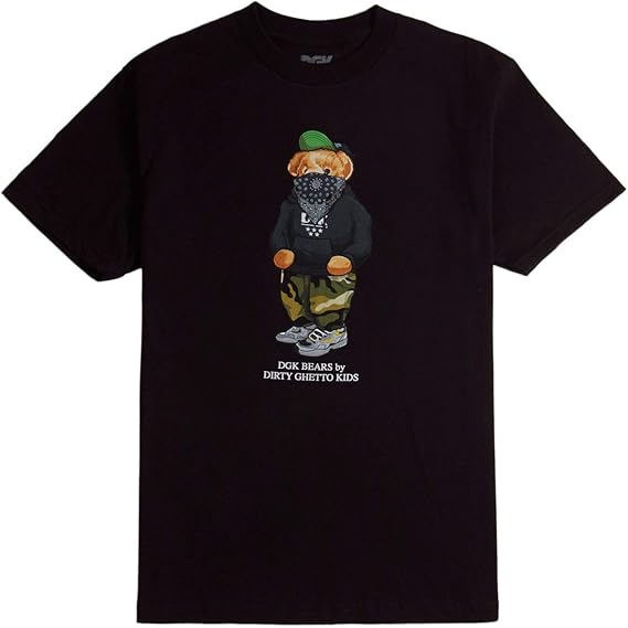 DGK Masked T-Shirt - Black - XL | Amazon.com