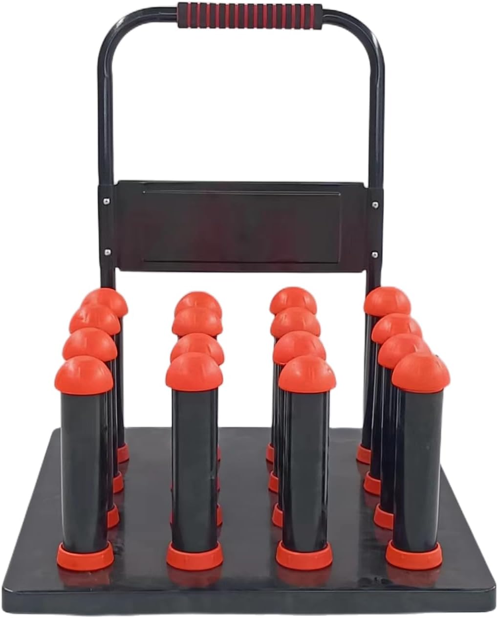 Amazon.com: HSW Vinyl Roll Storage Cart with Handle 16-Roll, Heavy Duty ...