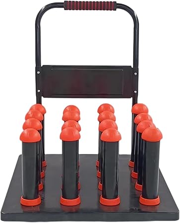 Amazon.com: HSW Vinyl Roll Storage Cart with Handle 16-Roll, Heavy Duty ...