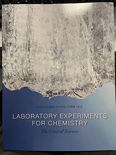 Laboratory Experiments For Chemistry (The Central Science) Custom ...